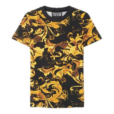 【季末优惠】VERSACE JEANS COUTURE Porcelain Barocco修身T恤