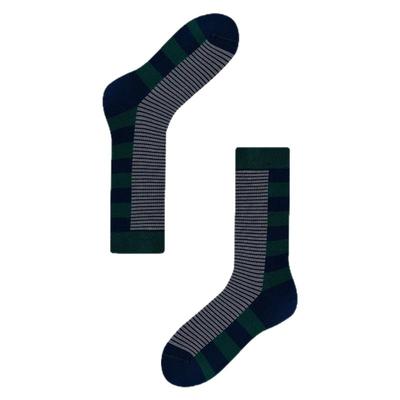 AR反转条纹中筒袜2025新款