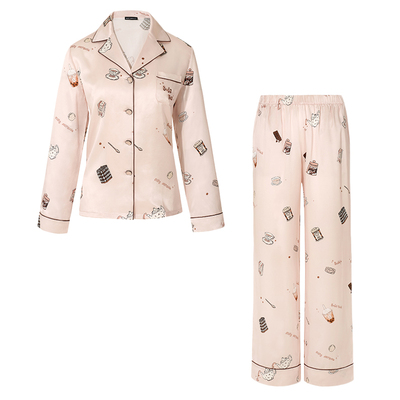 BobaTea22姆米重磅真丝睡衣套装