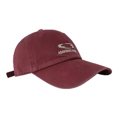 ETITW大头围鸭舌帽2025新款韩潮字母刺绣软顶棒球帽女显脸小帽子