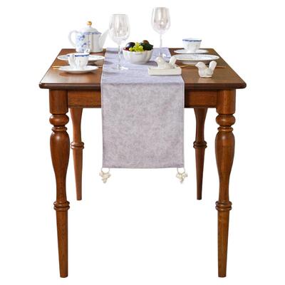 MissPeony桌旗防水绒布柔如撸猫