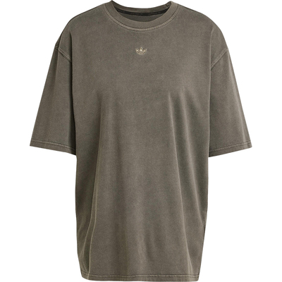 Adidas/阿迪达斯正品三叶草女士复古透气宽松户外短袖JI5729