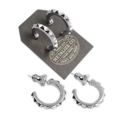 metalize墨西哥钱币复古宫廷耳环