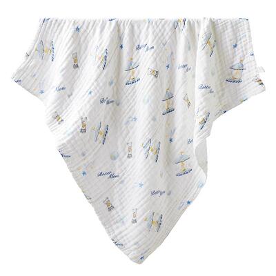 十月结晶婴儿纱布浴巾