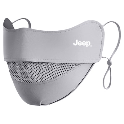 【jeep吉普正品】户外防晒口罩男