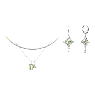 微光双层叠戴项链GOOGMO蛇骨链女