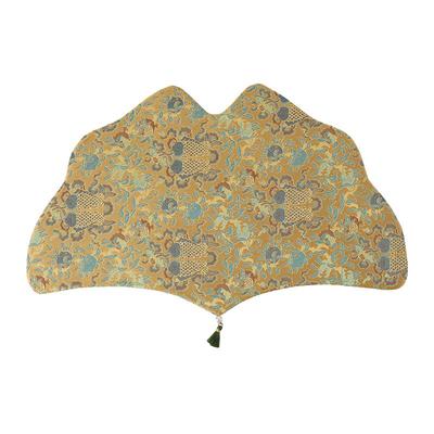 茶席银杏叶织锦创意干泡席茶垫