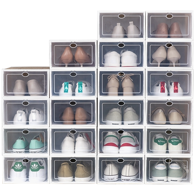 买12送12翻盖式设计鞋子收纳神器