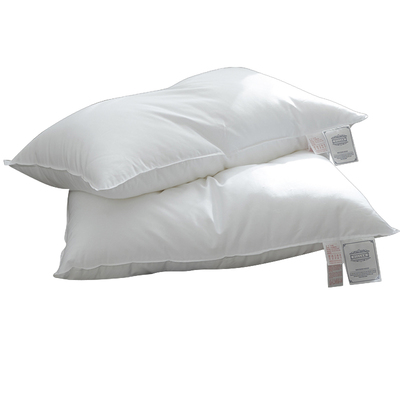 日式五星级蓬松纤维羽丝绒枕头