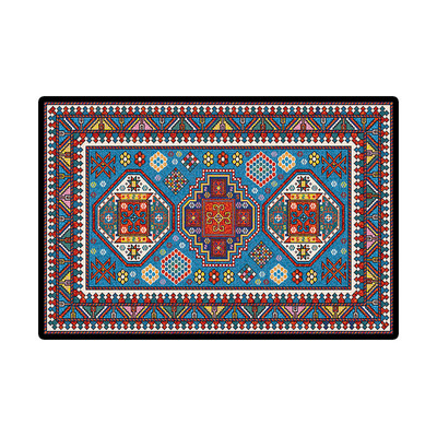 Turkish Persian ethnic printin carpet Nonslip mat carpet rug