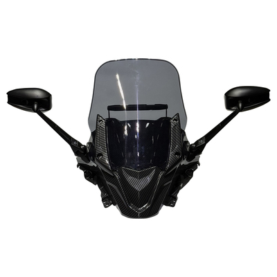 UFR150改装前脸面罩挡风