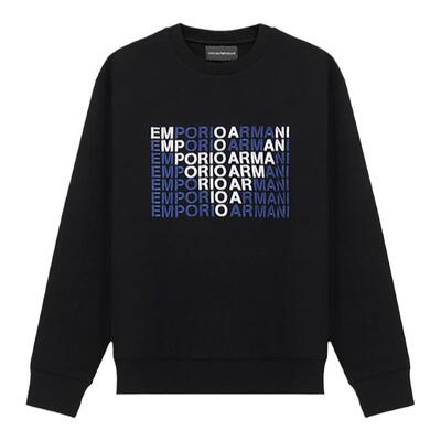 EA阿玛尼男士棉质卫衣运动衫