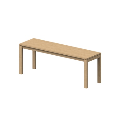 小写inner床尾凳卧室实木长条凳北欧原木餐桌凳子日式玄关换鞋凳