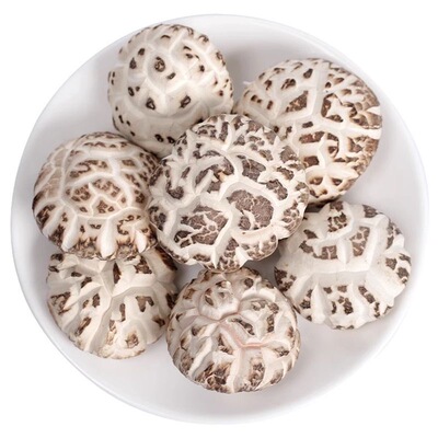 湖北省随州大花菇白花菇商超品质自然晒干无硫熏人工精选特产香菇