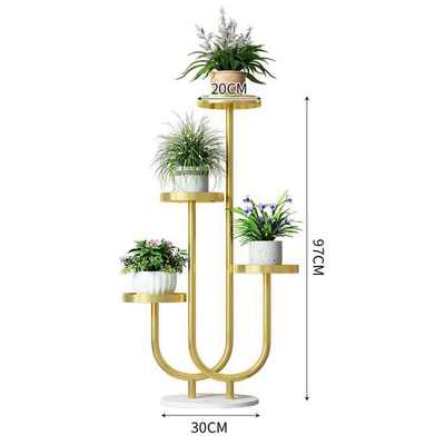 客厅电视机旁边的置物架电视墙落地摆件艺术轻奢高档高级大件装饰