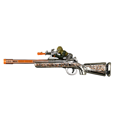 魔性飞速伸缩声光98K狙击枪