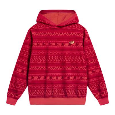 李宁正品男女宽松长袖运动套头衫