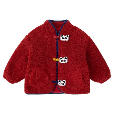 嘟嘟家儿童外套新中式拜年服