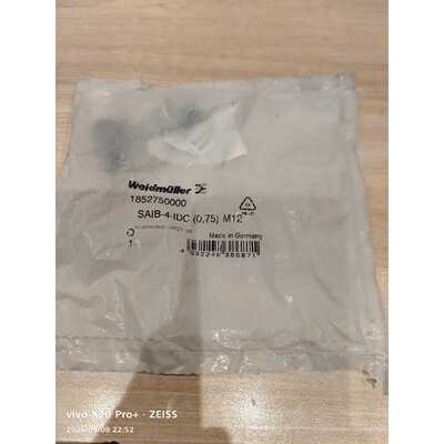 【请询价】拆封德国Weidmller工业M12连接器