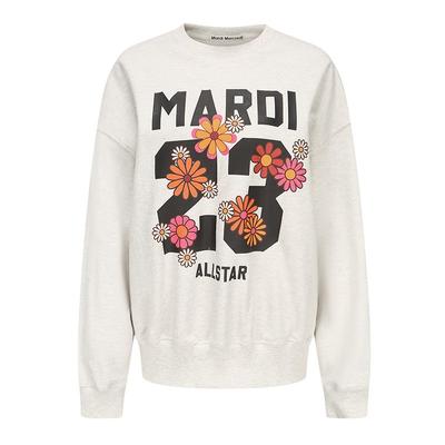 MardiMercredi数字23花朵卫衣