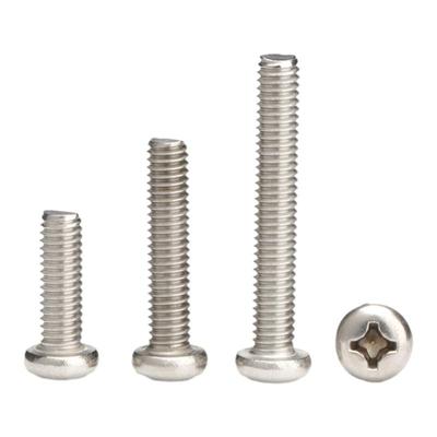 十字圆头螺钉不锈钢面板机螺丝