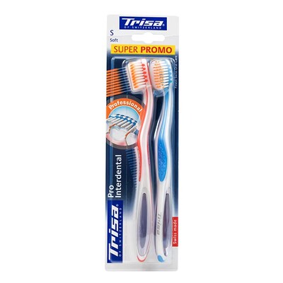 瑞士trisa细丝软毛牙刷