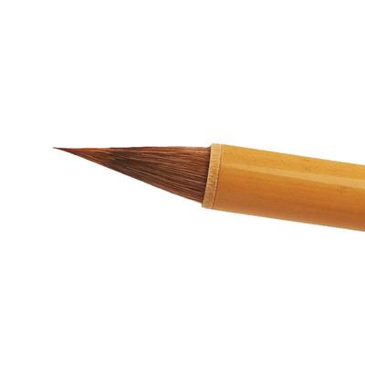 狼毫鸡距笔行书法蒜头中小揩毛笔