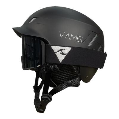 VAMEI滑雪头盔暗黑高性价比