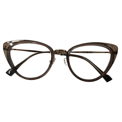 zscc美式超轻TR猫眼镜框女