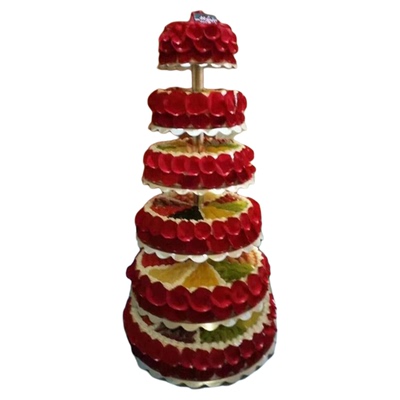 多层婚礼生日蛋糕同城配送北京市