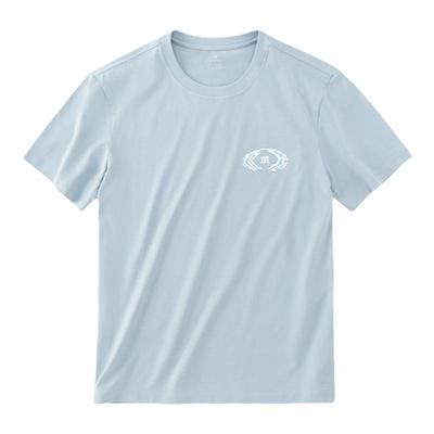 布先生纯色印花短袖T恤