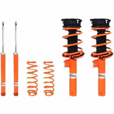 Eddy绞牙避震器改装套件汽车减震悬挂短弹簧改装降低车身提升操控