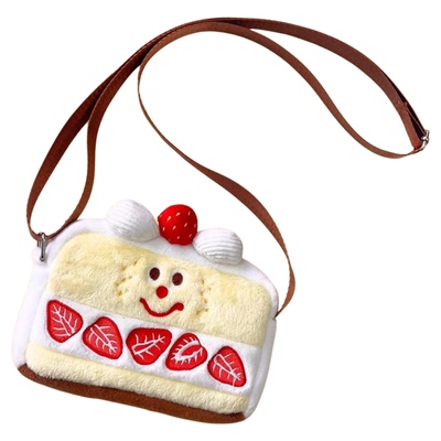 朴坊GLADEE草莓奶油蛋糕斜挎包