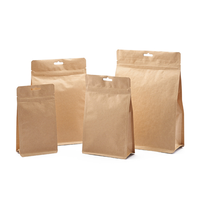 自立袋茶叶古素定制包装牛皮纸袋