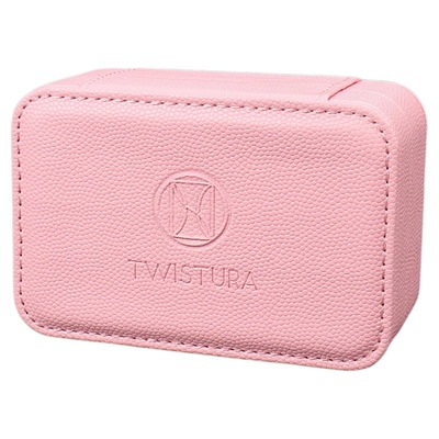 TWISTURA逆转未来灵犀耳机收纳盒PU皮革材质大容量耳机线收纳盒