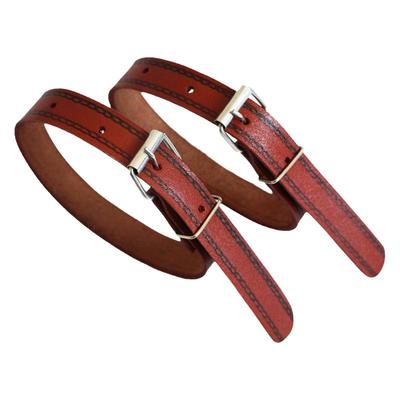 正品电工脚扣皮带真皮牛皮水泥杆脚爬脚扣带木杆脚扣配件6-21米