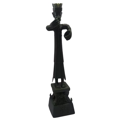 仿真三星堆青铜立人塑料摆件