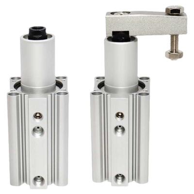 气动回转夹紧气缸MKB32/40-10*20X30-50RLZ 90°旋转摇臂压紧机械