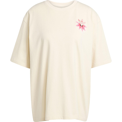 阿迪达斯女士宽松短袖