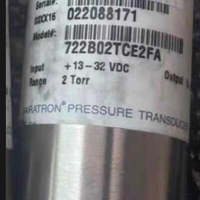 议价MKS真空压力计722B02TCE2FA，输入范围13-32VDC，输出1-10V