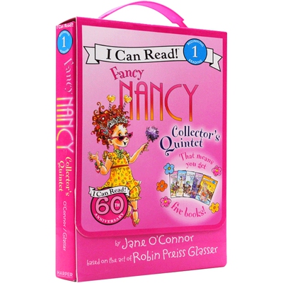 正版 漂亮的南希 5册套装 英文原版绘本 I Can Read第一阶段系列 Fancy Nancy 英文版进口书籍 儿童英语启蒙读物