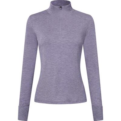 本来BENLAI女士羊毛混纺立领T恤25秋季新款修身长袖上衣BNM450020