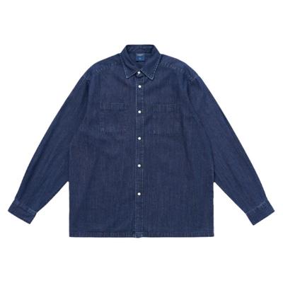 MENTMATE牛仔衬衫极简日系杂志