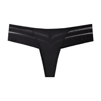 LPCSS女士丁字裤网纱高弹时尚T裤