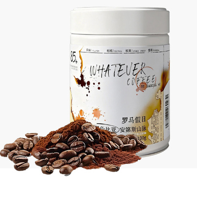 whatever无所谓吴彦祖黑咖啡豆哥伦比亚精品意式浓缩新鲜中浅烘焙