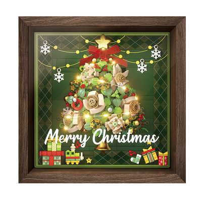 内含温馨灯带，可挂可立美观防尘