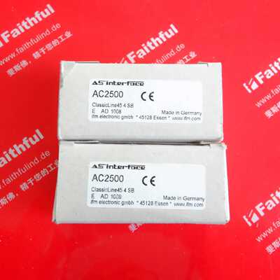 议价IFM AC2500 易福门全新AS-I模块 ClassicLine45 4 SB