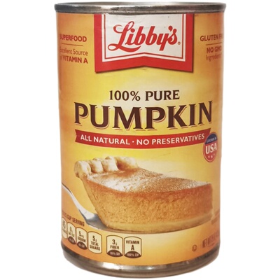 Libby's美国利比南瓜泥酱Pumpkin