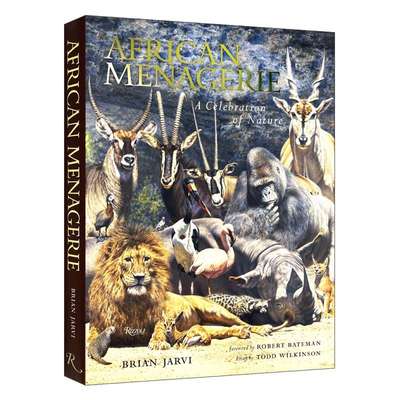 英文原版 精装 African Menagerie A Celebration of Nature 非洲动物园 大自然的庆典 精装 英文版 进口英语原版书籍