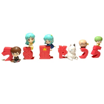 万代手办扭蛋福星小子拉姆